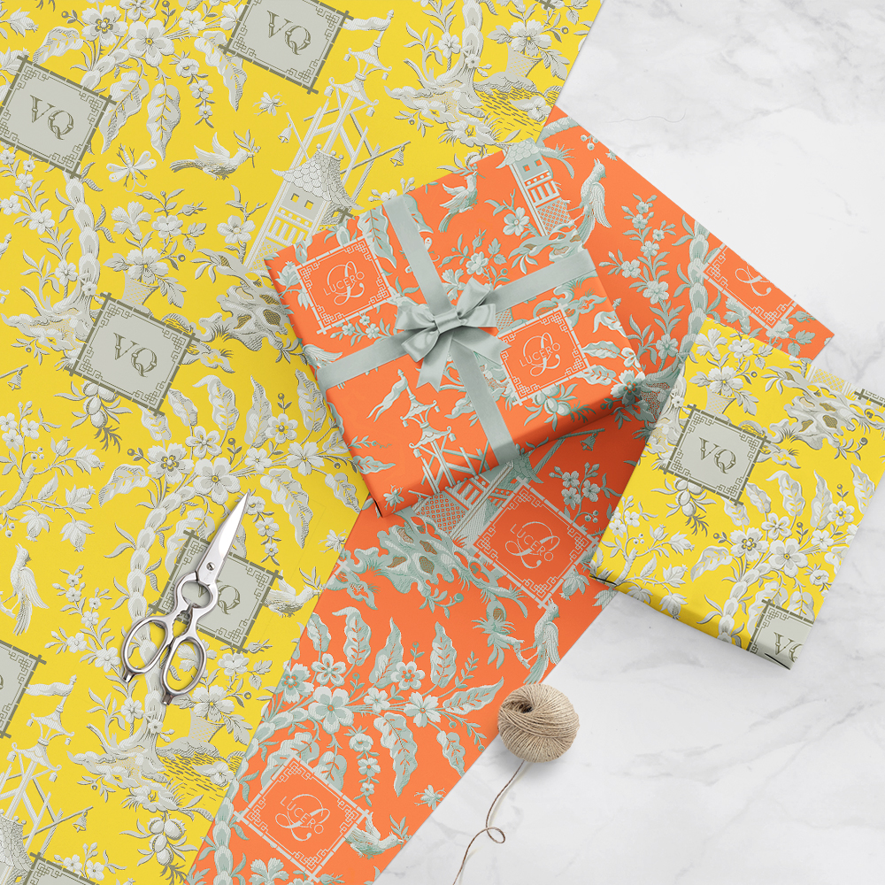 Two-tone Wrapper - Customized Chic