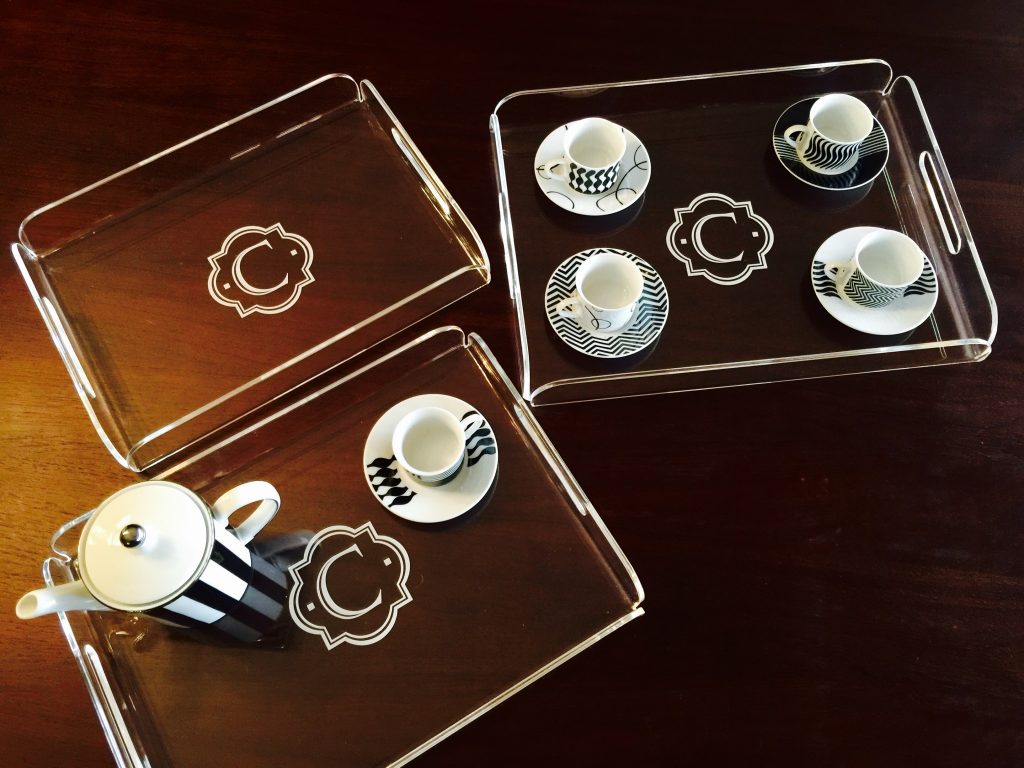 Engraved Trio Trays - Customized Chic