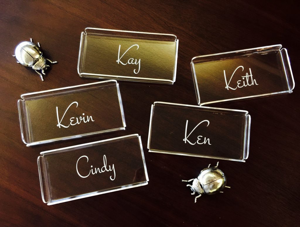 Engraved Trinket Trays – Customized Chic