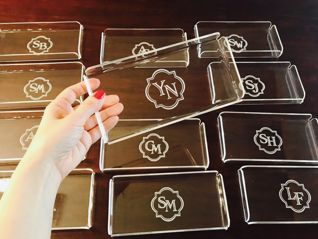 Engraved Trinket Trays – Customized Chic