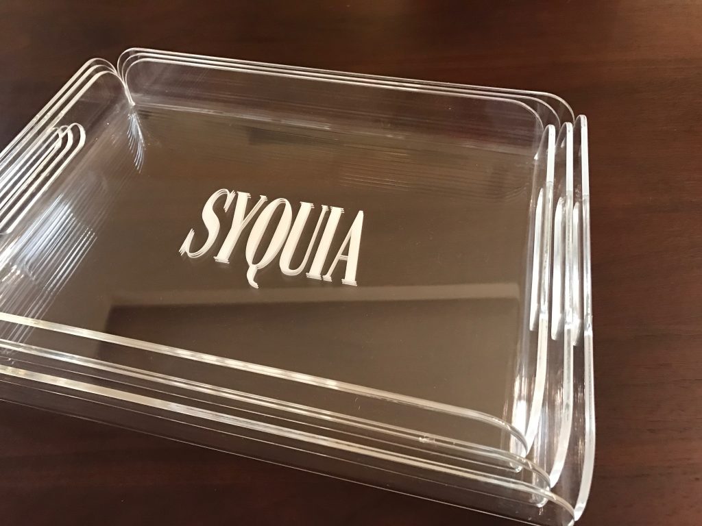 Engraved Trio Trays – Customized Chic
