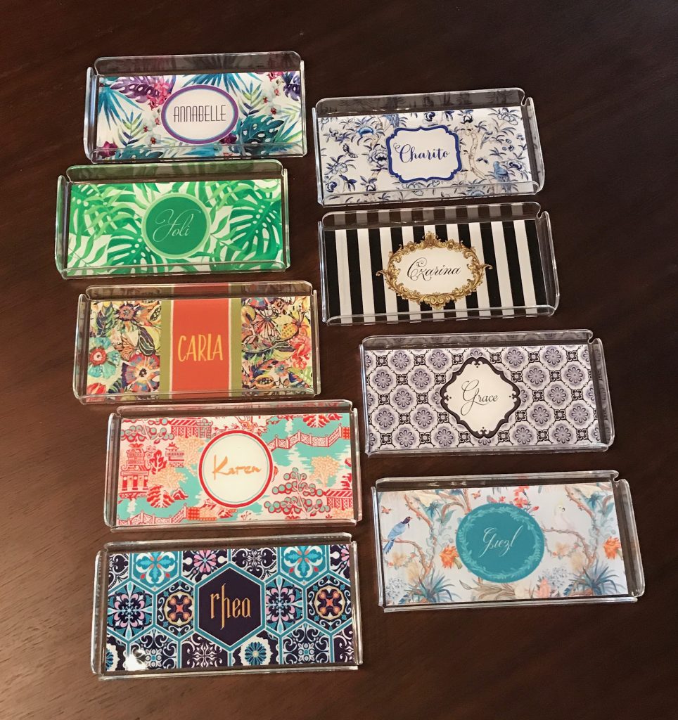 Printed Trinket Trays – Customized Chic