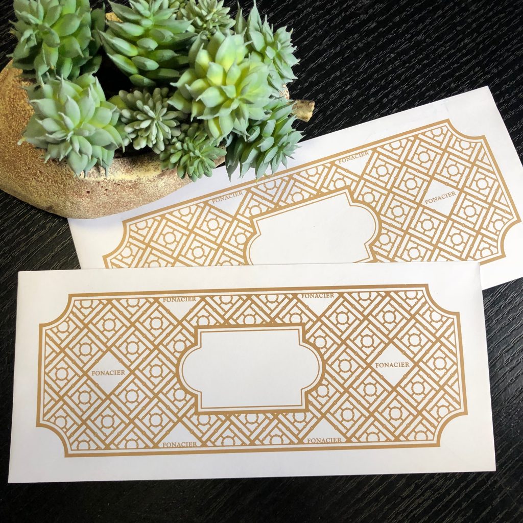 Payment Envelopes – Customized Chic