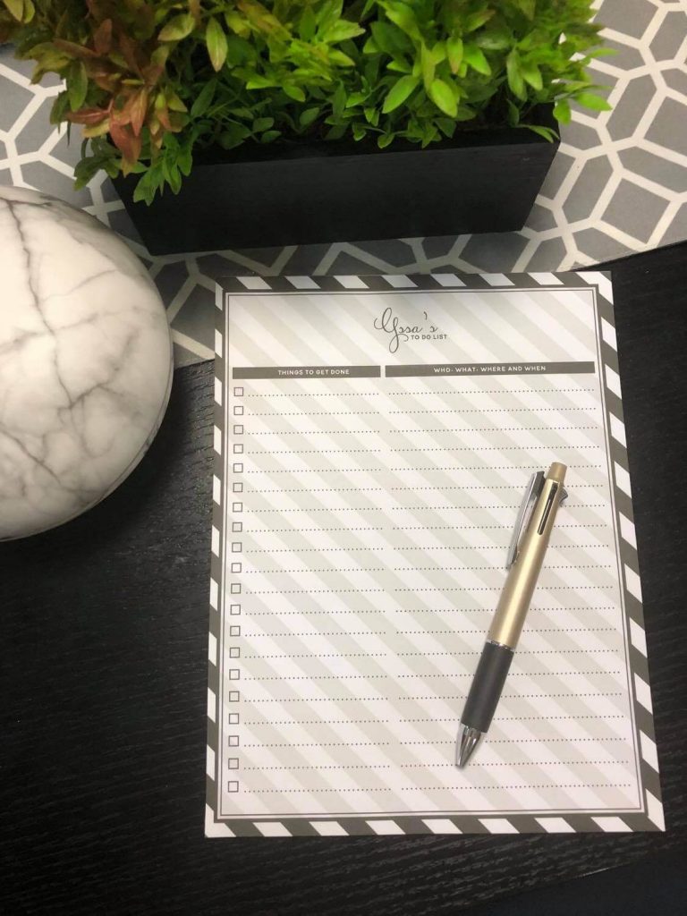 To Do Pad (Large) – Customized Chic